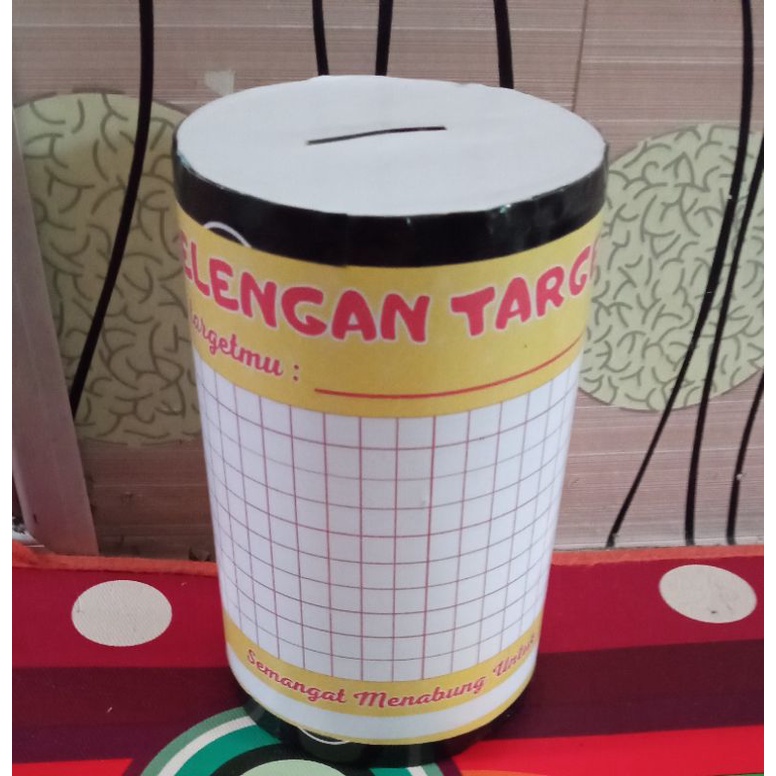 Viral target Piggy Bank Without nominal (Write Yourself) | Shopee Singapore