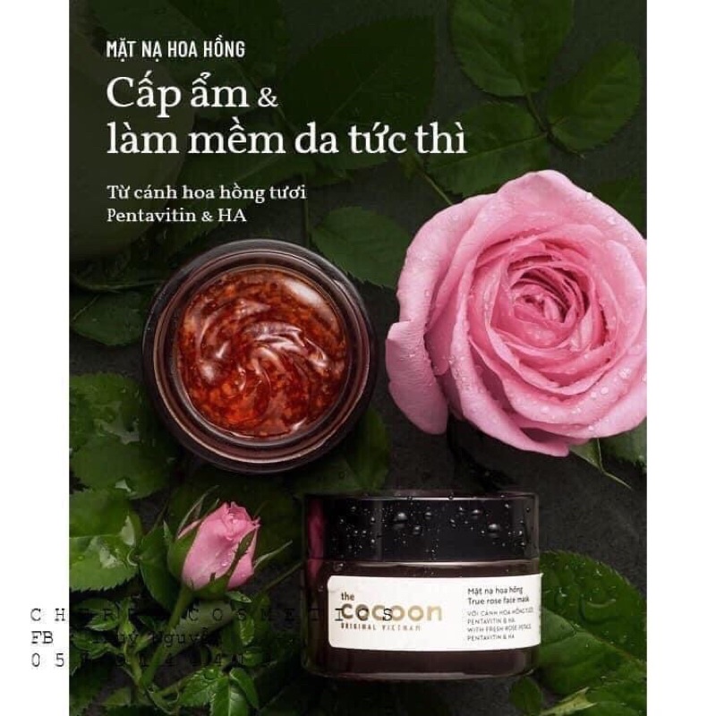 Cocoon rose mask | Shopee Singapore
