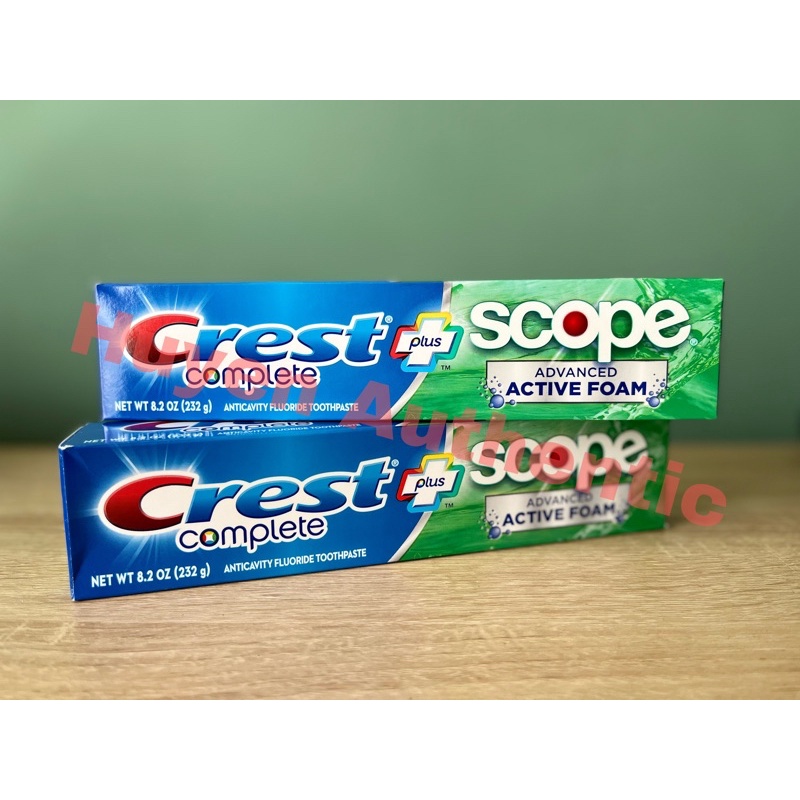 Crest Scope whitening toothpaste (American product) | Shopee Singapore