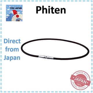 Phiten Necklace RAKUWA Neck X50 AG Lauret Silver 50cm Aqua Gold x Aqua ...