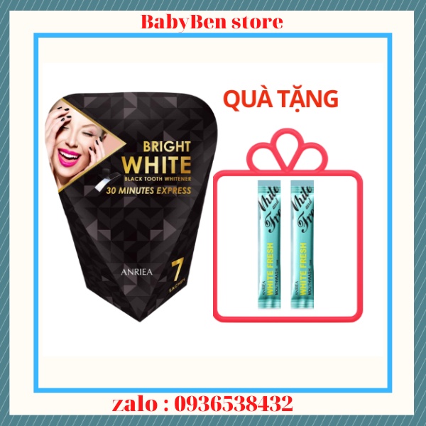 Anriea Mouthwash Packs Anriea Whitening Sticker (Box Of 7 Pieces ...