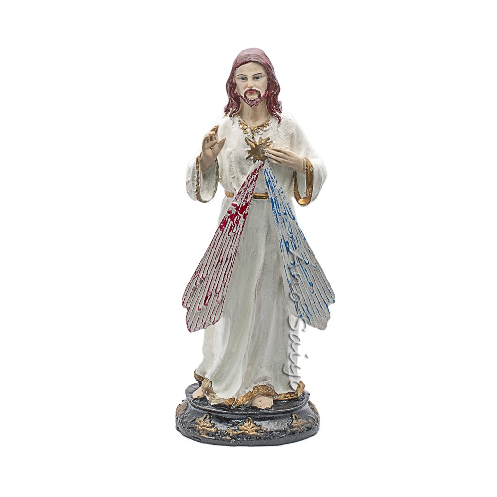 AnoSaiyo Divine Mercy Statue Jesus Christ Roman Catholic Religious Item ...