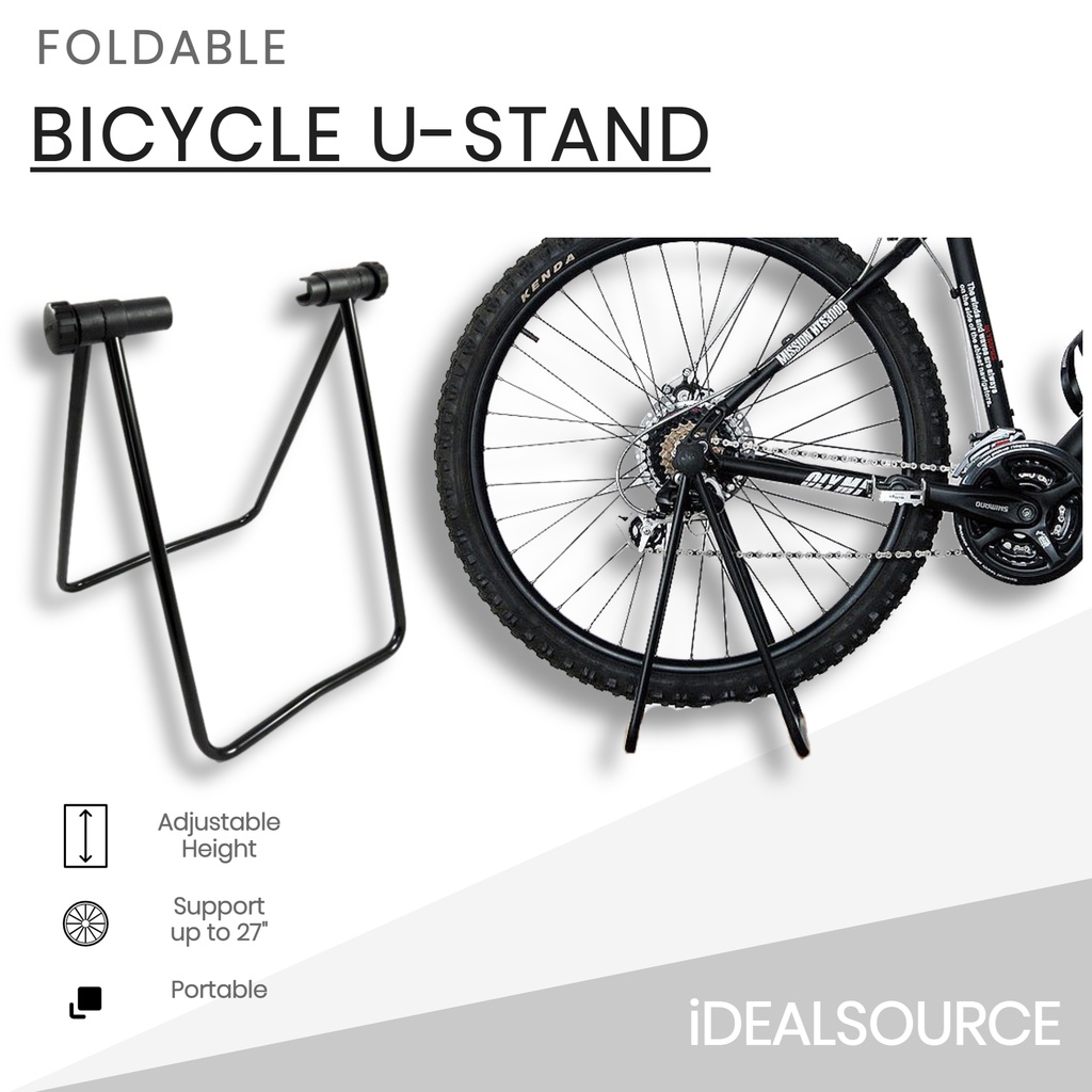 Bicycle Stand Bike Stand Bicycle U Stand Bicycle Repair Rack Stand Park ...