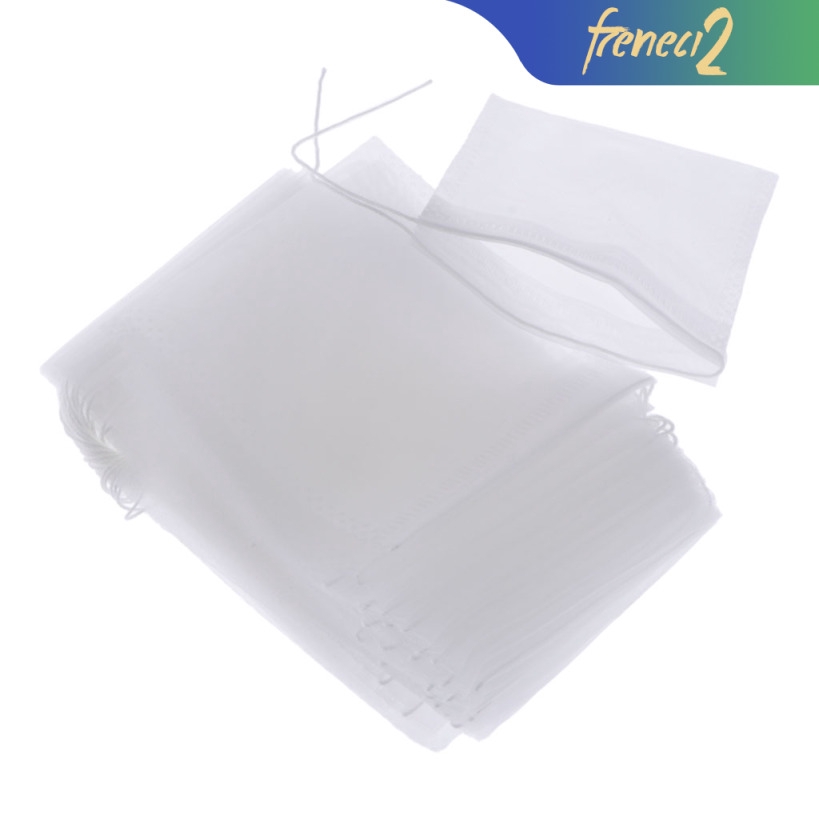 50PCS Drawstring Nylon Mesh Soup Bags, Straining Herbs Cheesecloth Bags ...