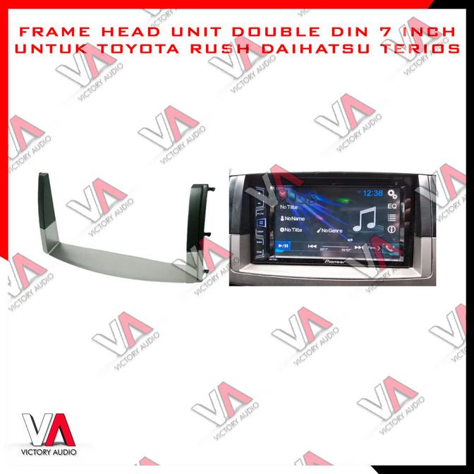 Premium FRAME HEAD UNIT DOUBLE DIN TOYOTA RUSH/DAIHATSU TERIOS ORIGINAL ...