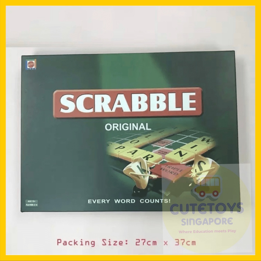 [SG STOCKS] Scrabble Board Game (English Edition) | Shopee Singapore