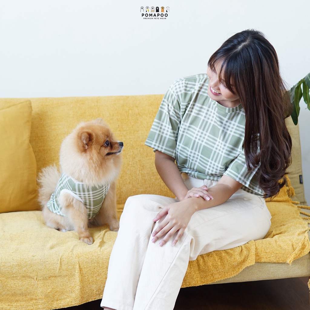 POMAPOO - Women's Clothes and Cat Clothes and Dog Clothes Set Fiona Top ...