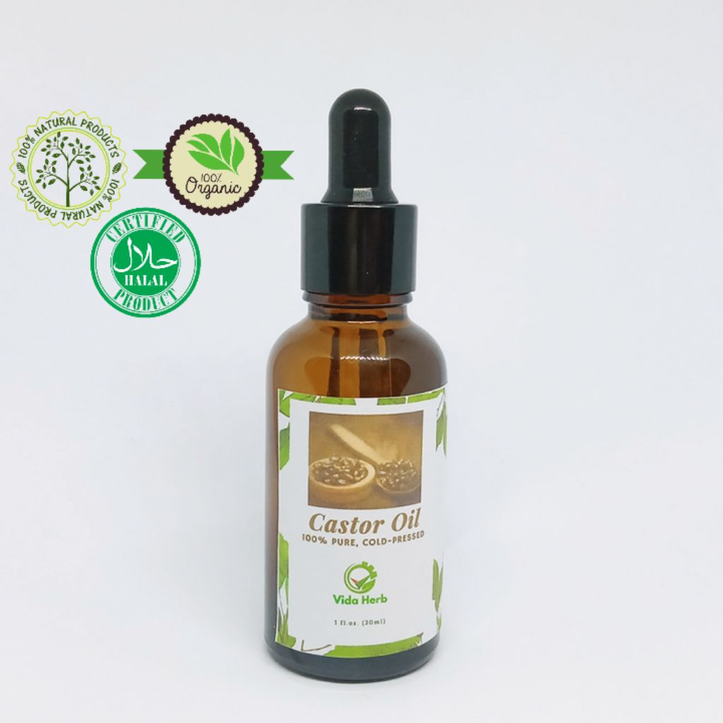 SG Finest Castor Oil , 100% pure & cold pressed, 30ml, GC/MS Tested,ISO ...