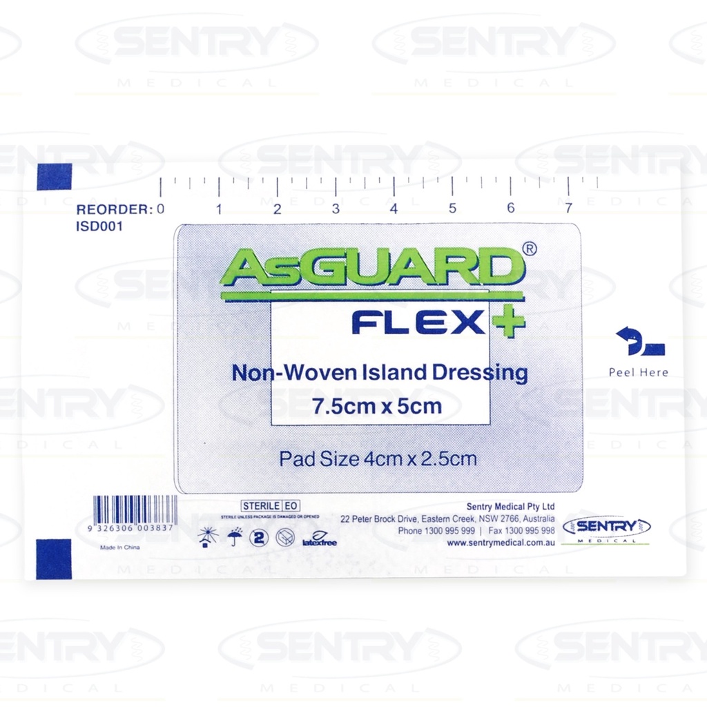 price for 1 pcs ISLAND WOUND DRESSING AsGUARD FLEX Island non woven ...