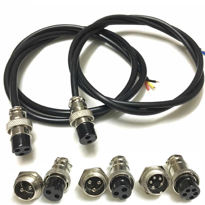 GX16 Aviation Plug Socket Connector 2P 3P 5P Pin Electric Scooter eBike ...