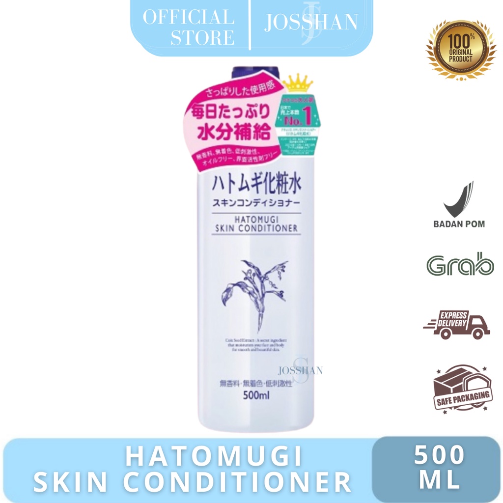 Hatomugi Skin Conditioner 500ml / Hatomugi Toner 100% ORIGINAL ...