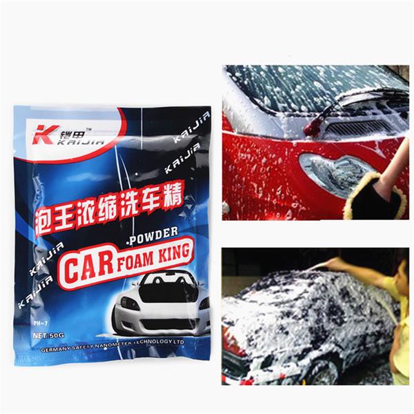 CAR FOAM KING CAR WASH FOAM POWDER 50G SABUN CUCI KERETA DEBU | Shopee ...