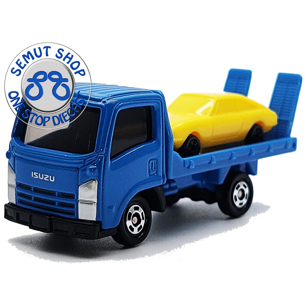 Miniature Isuzu Elf Vehicle Transporter Tomica 60 Isuzu Elf Diecast ...