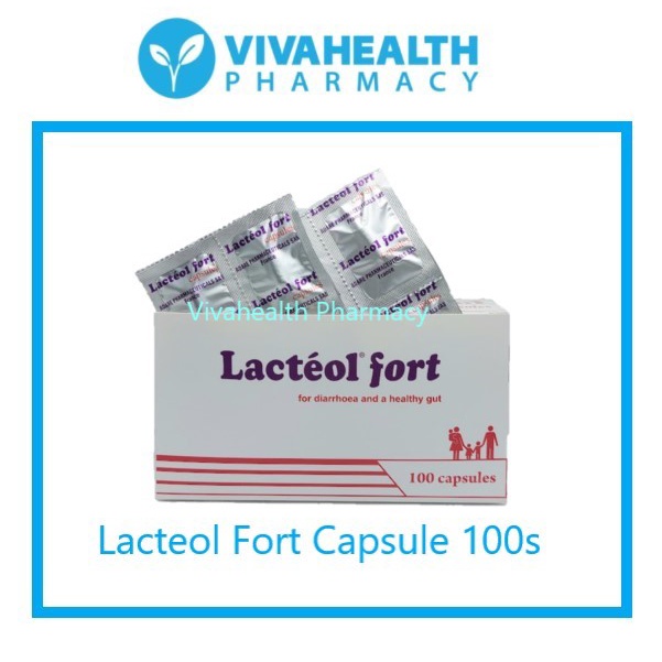 Lacteol Fort Capsules 100s (EXP: 09/2026) | Shopee Singapore