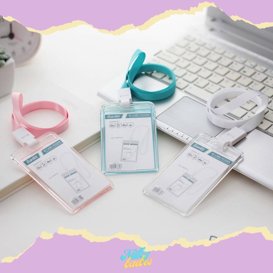 Bantex Transparent ID Card Holder deco K-Pop (Can request deco ...