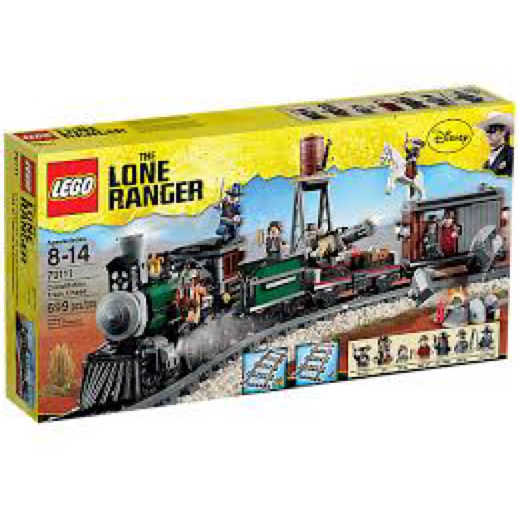 Tansh lego 79111 Lone Ranger train chase ( box creases ) | Shopee Singapore