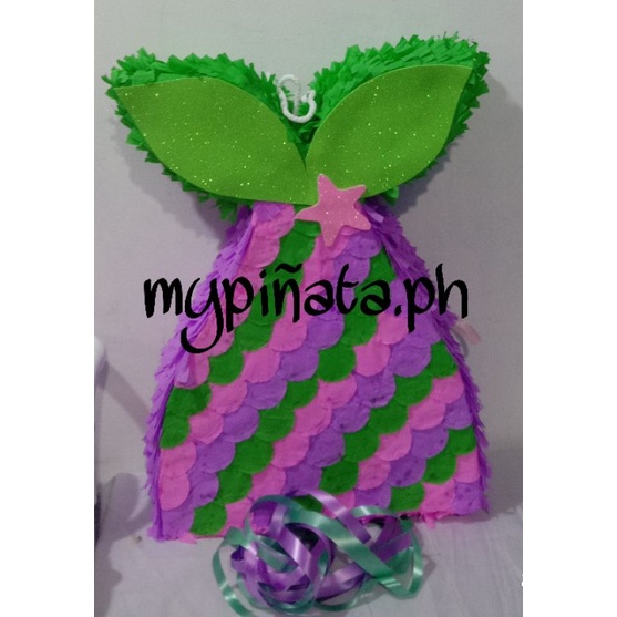mermaid tail piñata handmade | Shopee Singapore