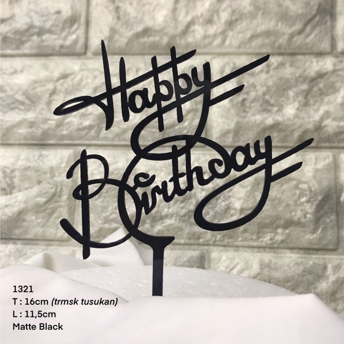 Colorful BIRTHDAY TOPPER BDAY BIRTHDAY TOPPER/Cake Decoration/ | Shopee ...