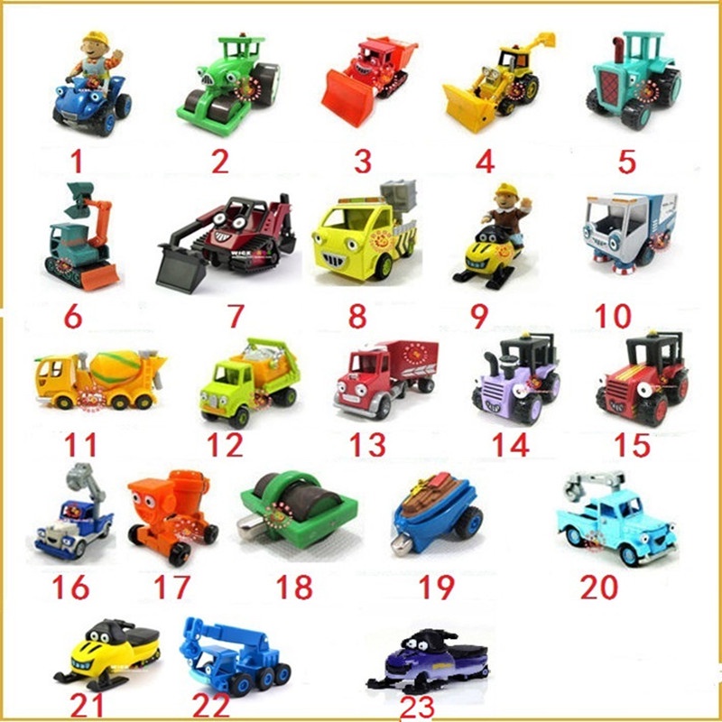 Alloy Toy Car Model Bob The Builder Engineer Metal Construction ...