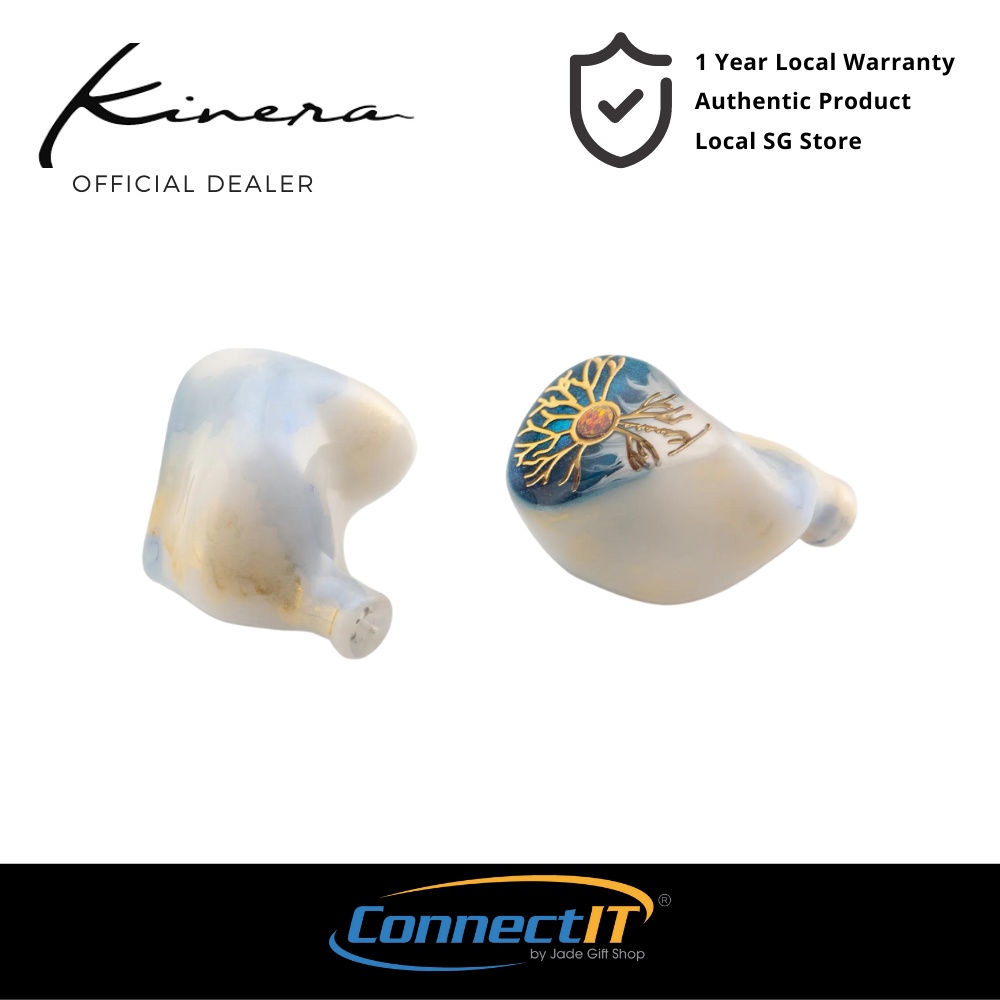 Kinera IDUN GOLDEN With 2 BA And 1 Dynamic Driver In-Ear Monitor With 2 ...