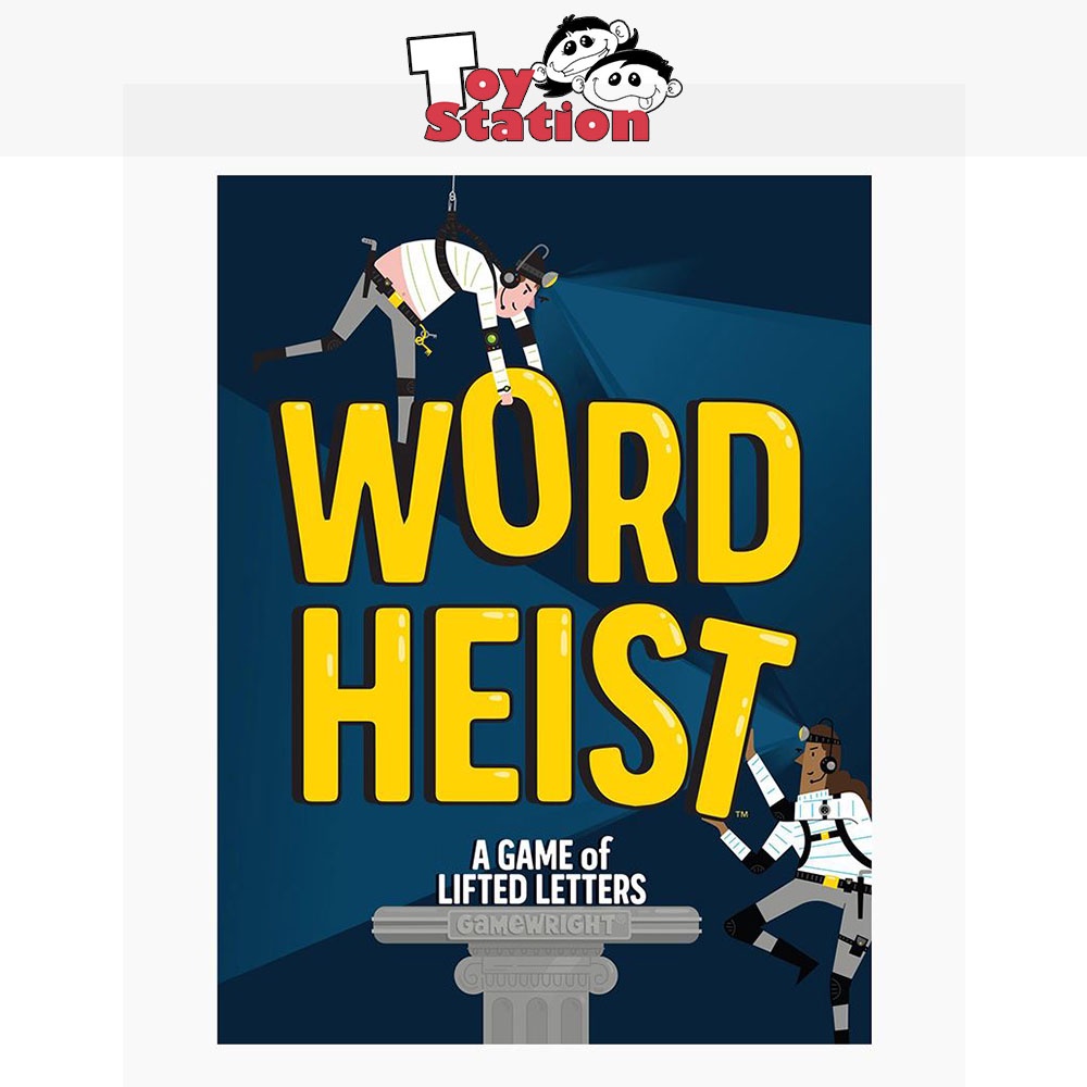 Gamewright Word Heist A Game of Lifted Letters Board Game | Shopee ...