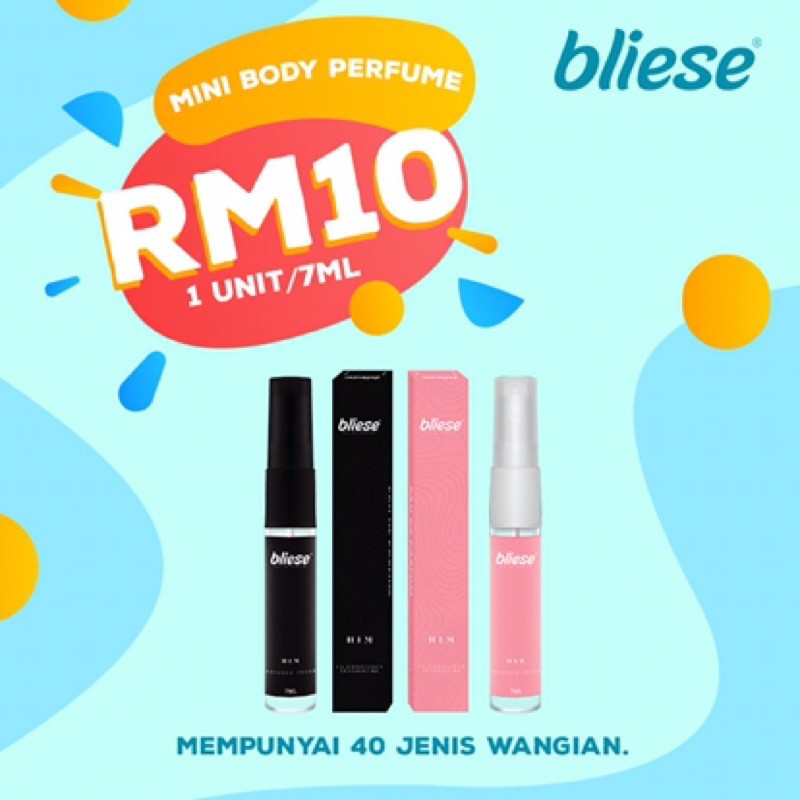 Body Perfume Bliese ( Eau De Parfum ) | Shopee Singapore