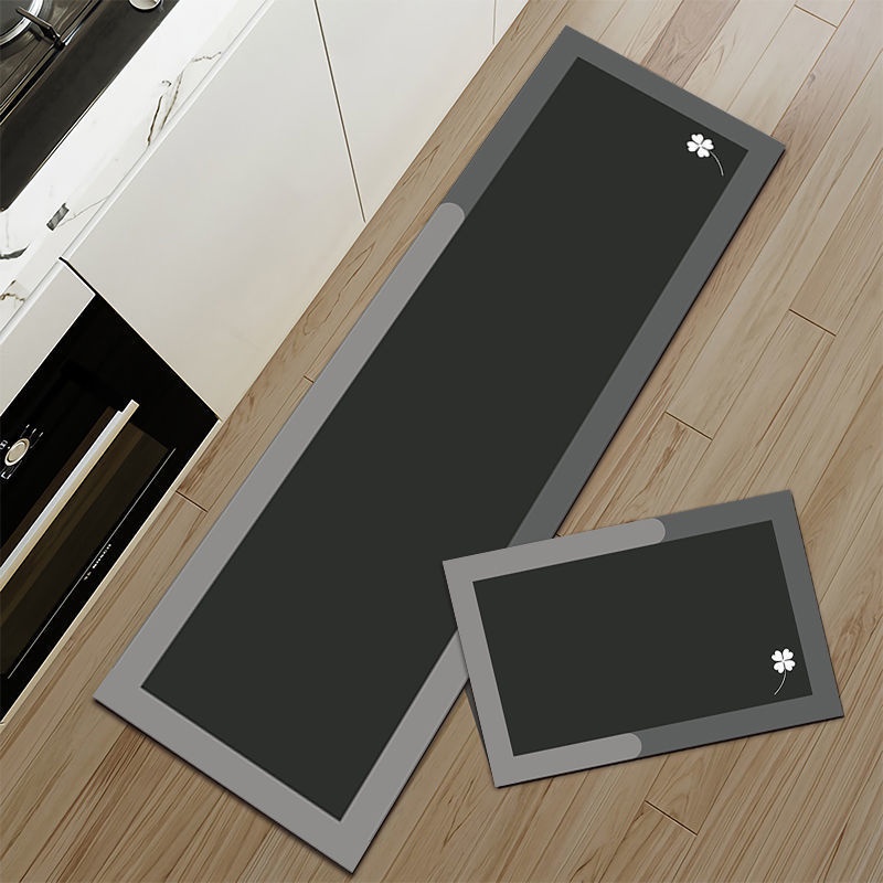 Kitchen floor mats water-absorbing, oil-proof, non-slip foot mats ...