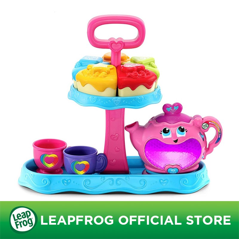 LeapFrog Musical Rainbow Tea Party With Cake Stand | Role Playing Toys ...