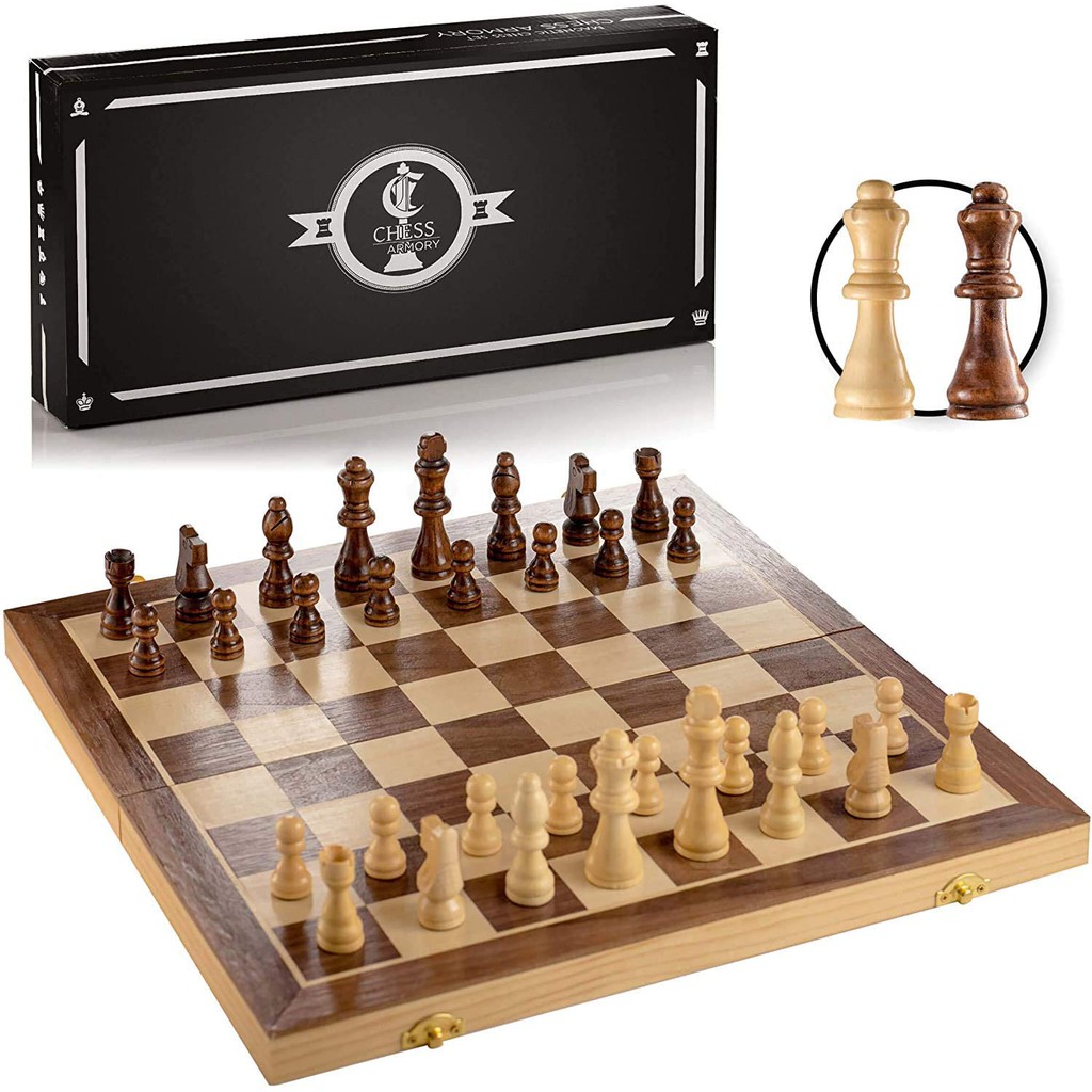 Chess Armory Magnetic Chess Set 15 inch x 15 inch | Shopee Singapore