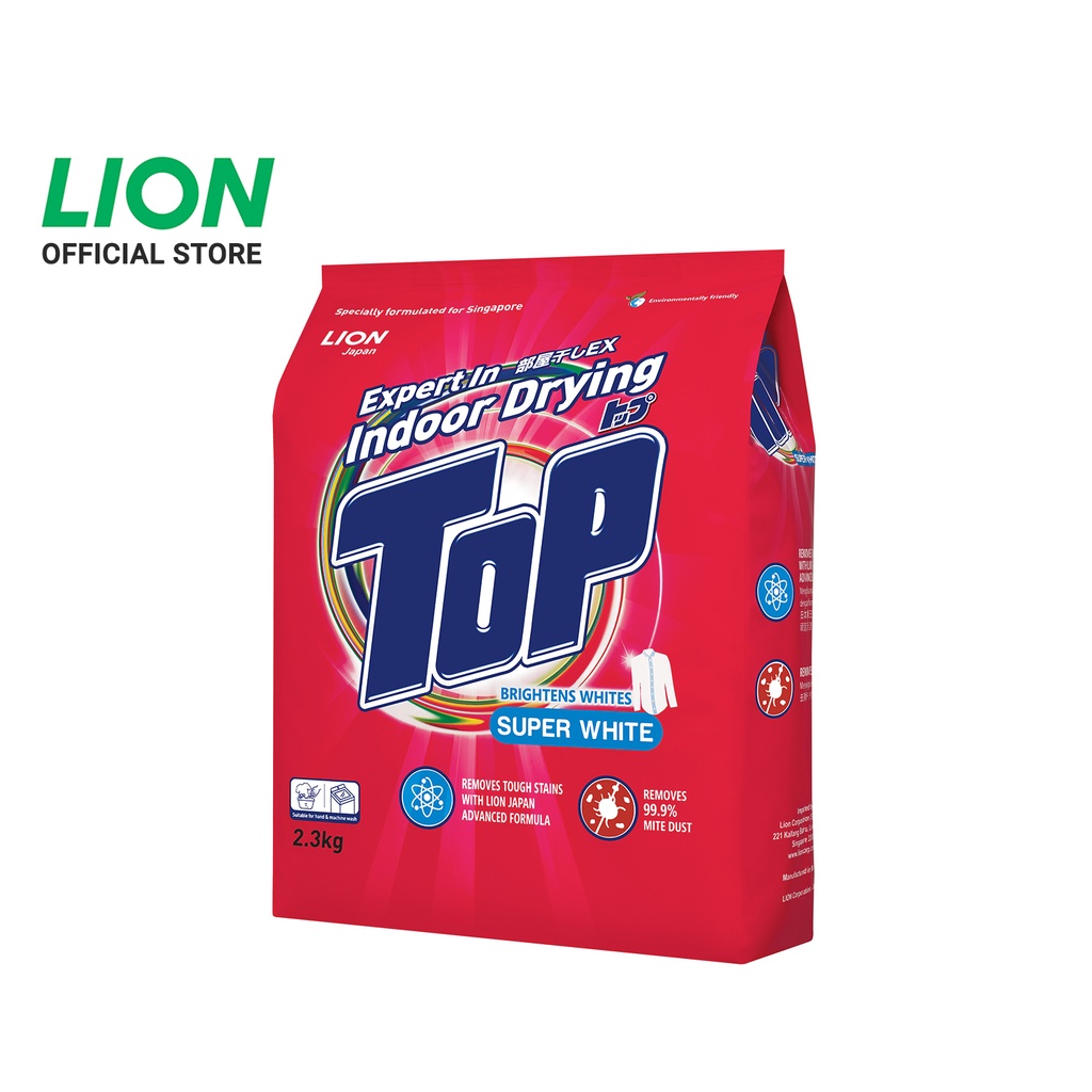 TOP Powder Detergent 2.1kg/2.3kg | Shopee Singapore