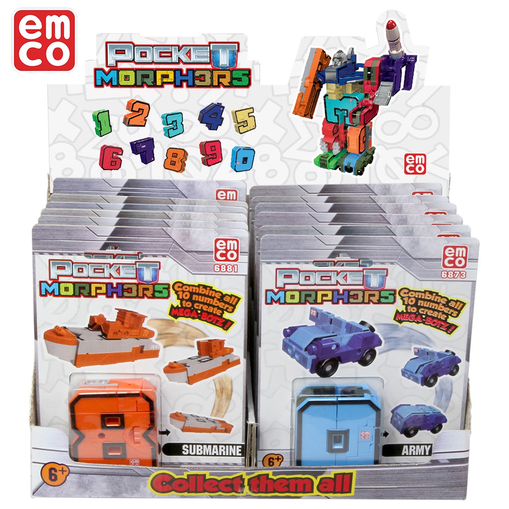 Emco Pocket Morphers - Series 1 (6888) | Shopee Singapore