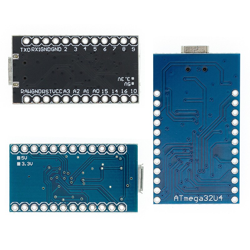 MICRO/MINI/TYPE-C USB ATMEGA32U4 Module 5V 16MHz Board For Arduino ...