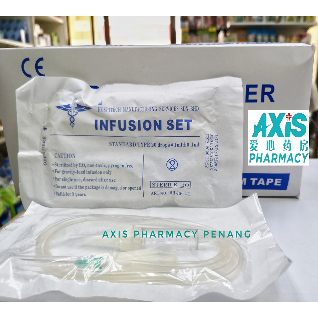 IV INFUSION SET STERILE (Exp 12/07/2025) | Shopee Singapore