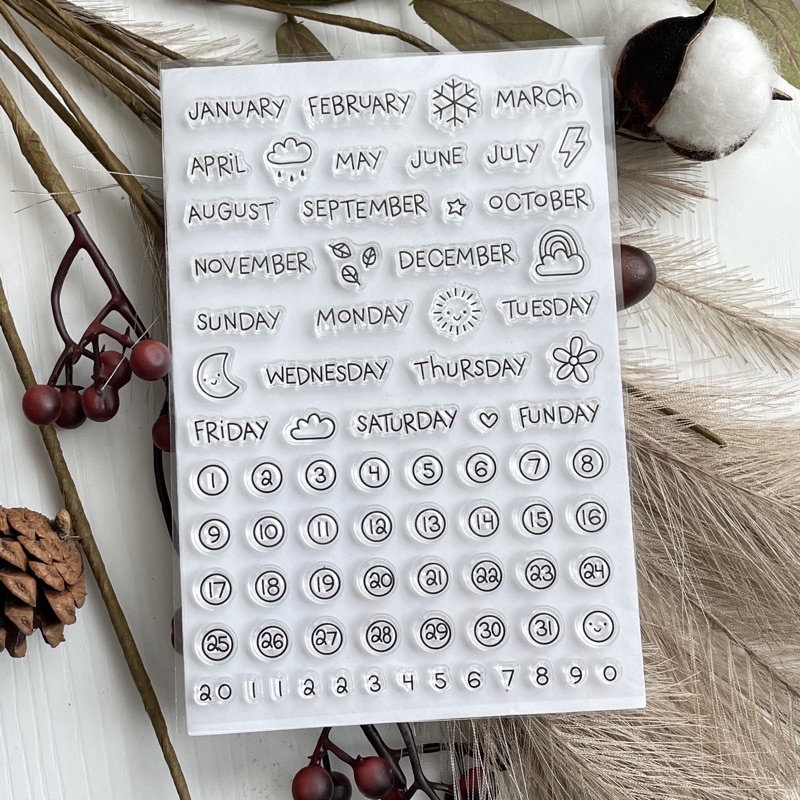 sd Large Collection part 1 Perpetual Calendar Handwritten Seal Small ...