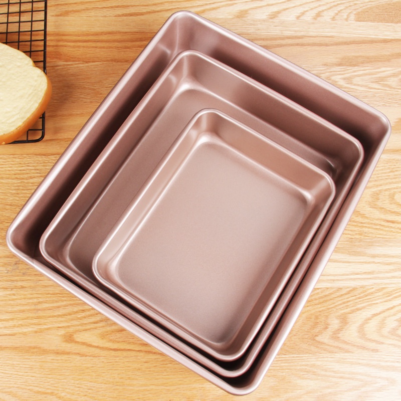 【SG READY STOCK】Non-Stick Rectangle Cake Baking Plate (Baking / Cake ...