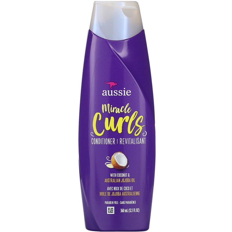 Aussie Miracle Curls for Curly Hair - Shampoo, Conditioner, Curl Cream ...