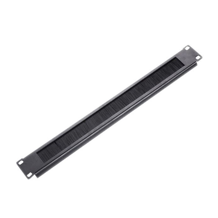 BRUSH TYPE CABLE MANAGEMENT FRAME METAL 1U 19INCH | Shopee Singapore
