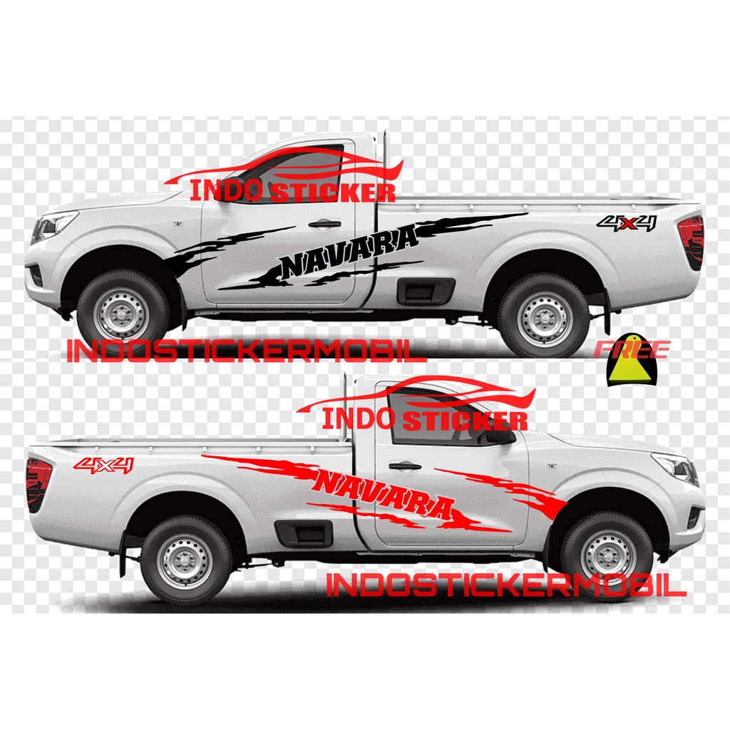Newest NAVARA SINGLE CABIN CAR STICKER NAVARA CAR STICKER 4X4 OFF ROAD ...