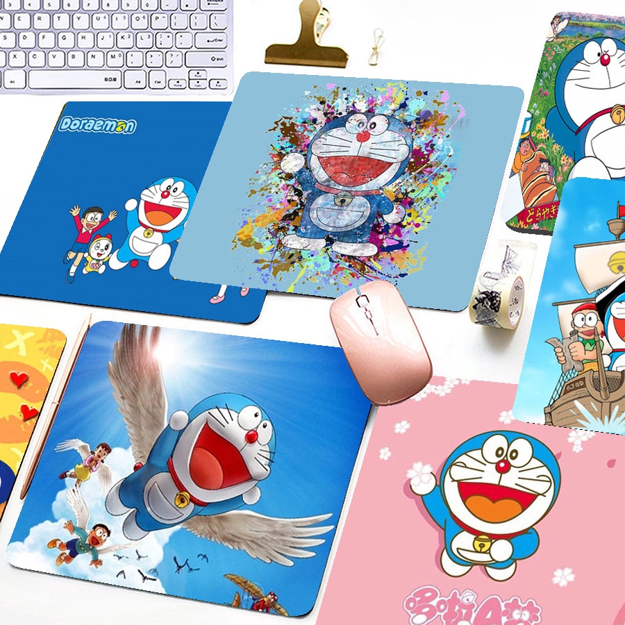 Cartoon Gaming Mouse Pad Doraemon Game Anti-slip Pad LoL Gamer Mousepad ...