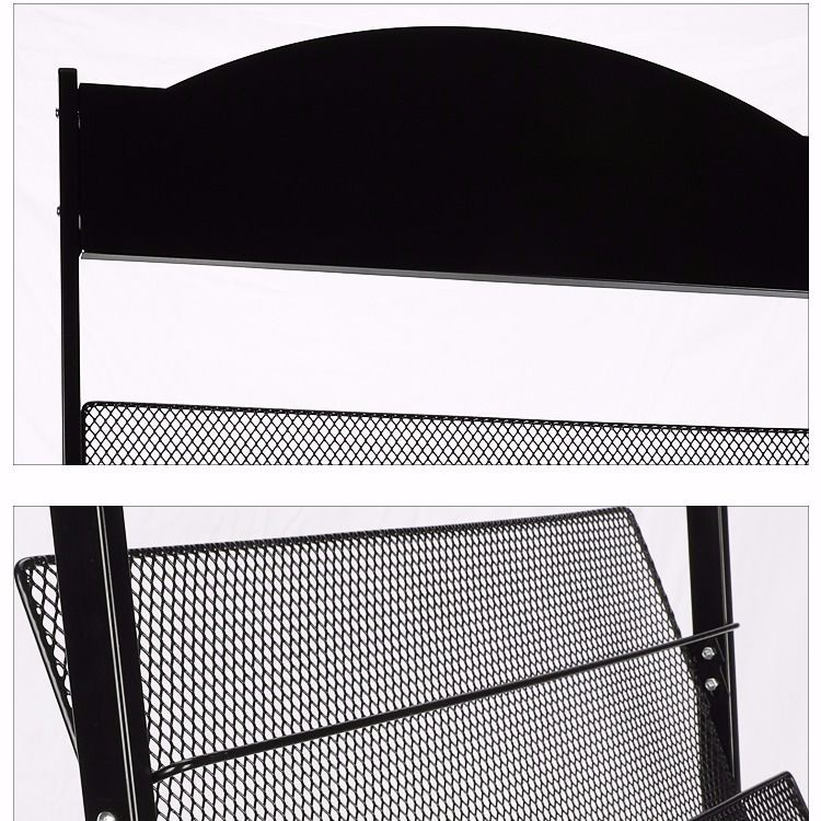 Newspaper Stand Magazine Rack Creative Book Shelf Advertising Leaflets ...