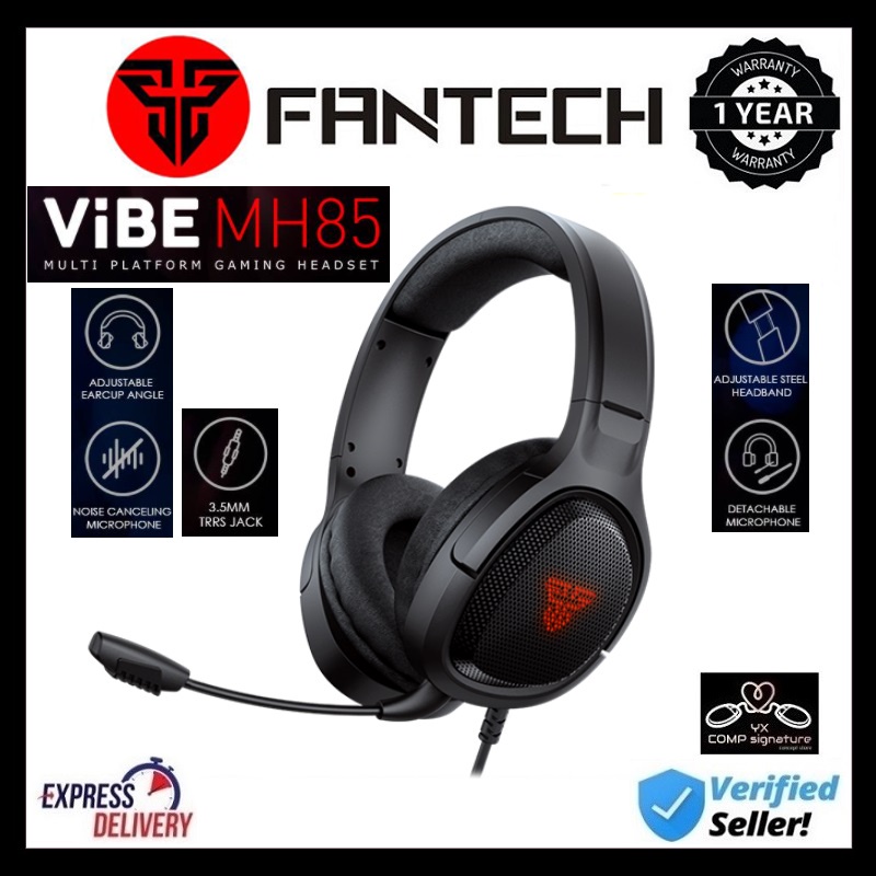 FANTECH MH85 Vibe Multi Platform Gaming Headset | Shopee Singapore