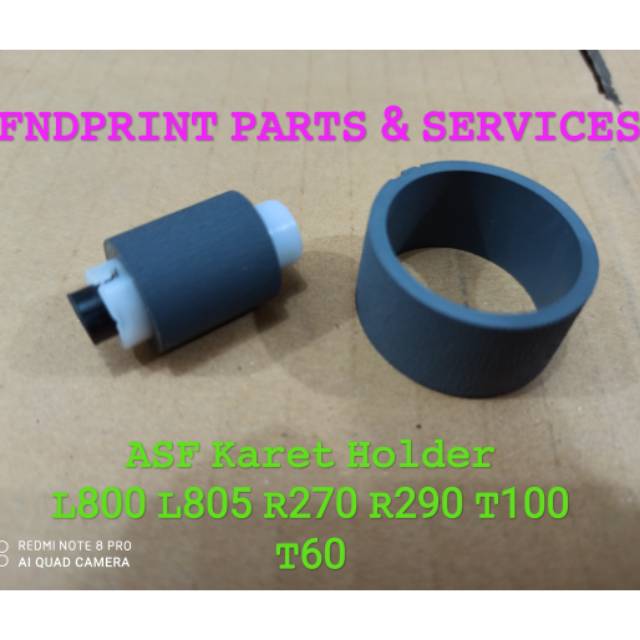 Asf Upper Lower Roller Holder Rubber EPSON L800 L805 R270 R290 T60 T100 ...