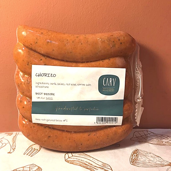 Carv Butchery Chorizo Sausage 400gm | Shopee Singapore