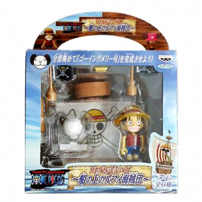 One piece Luffy top-deck part 1 piece Boat Figure top Tires | Shopee ...
