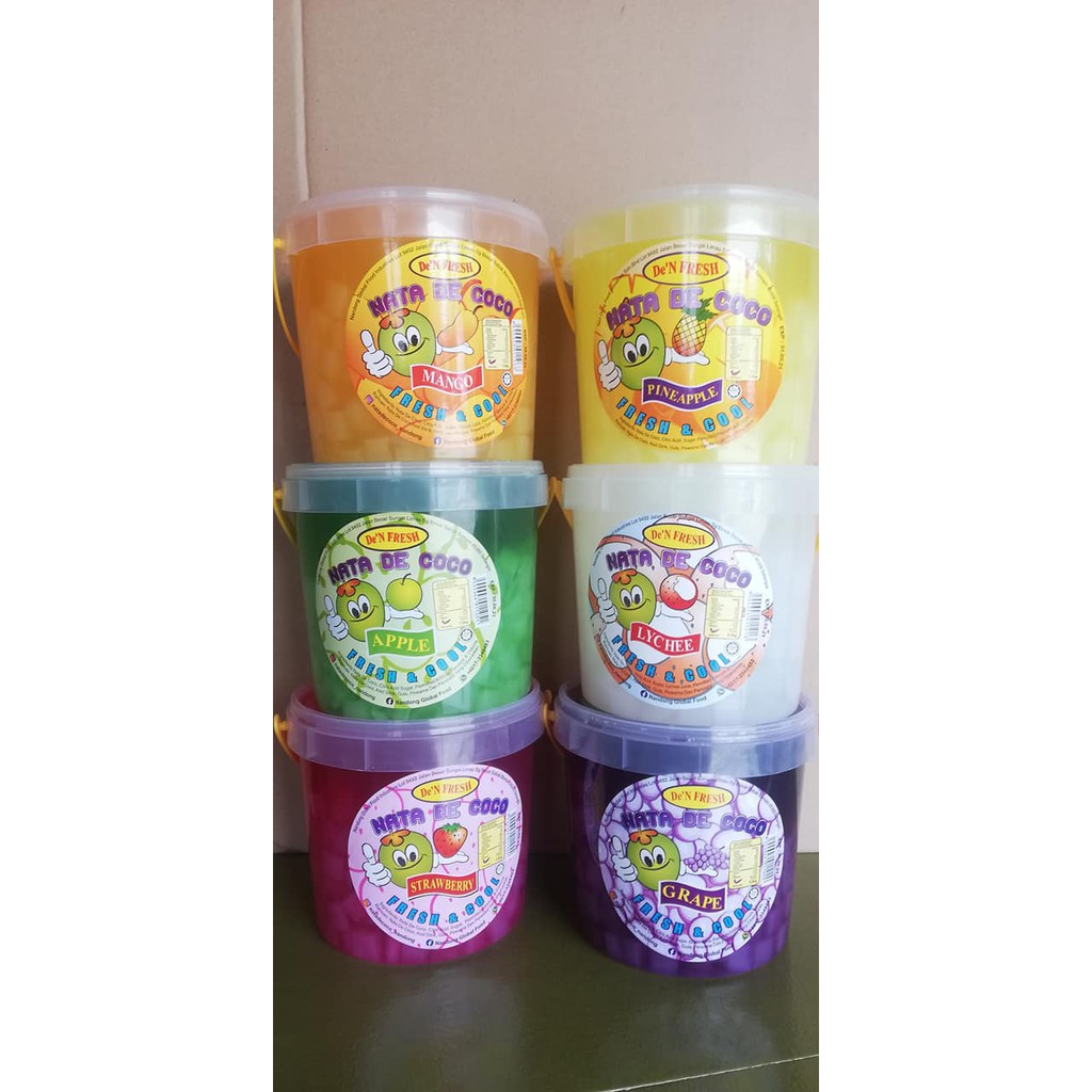 nata de coco muslim produk den fresh with Fruit Drinks / sari kelapa 1. ...