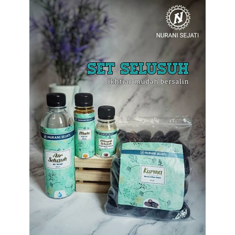 Set Of Easy Delivery IKHTIAR Cellar Water, Cellar Oil, Honey) | Shopee ...