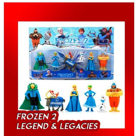 Frozen 2 Legend And Legacies Toys Figures (2340) | Shopee Singapore
