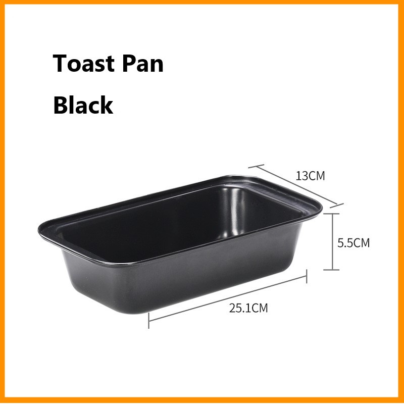 【SG】Loaf Pan with Cover Bread Baking Mould Cake Toast Non-Stick with ...