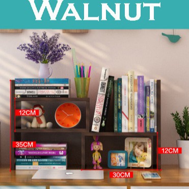 SG STOCK ★ Desk Organiser Shelf ★ Desktop Table Bookshelf Storage ...