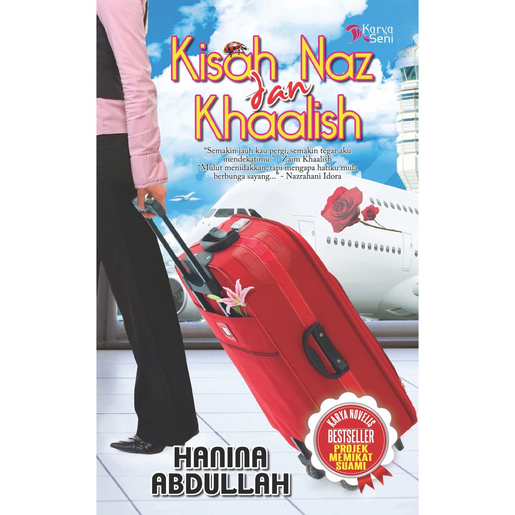 Novel Artwork: The Story of Naz and Khaalish: Hanina Abdullah | Shopee ...